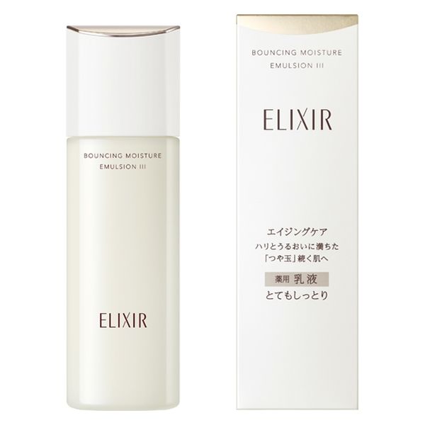 ELIXIR 怡麗絲爾 膠原彈潤精華乳液 SP III 本體 130ml （極潤型）水潤彈嫩、花漾香氣舒緩放鬆 – EBISU恵比壽日藥直送