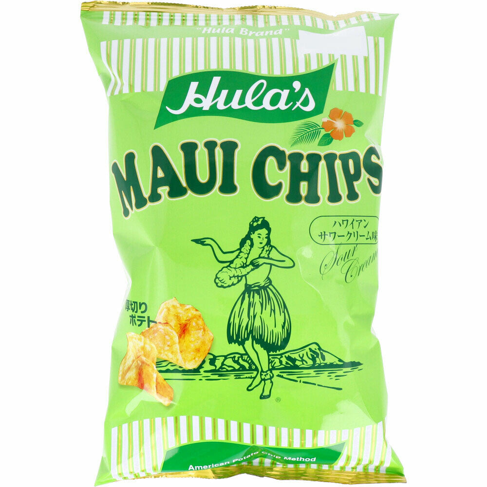 Hula American Potato Chips Hawaiian Sour Cream Flavor 150g – EBISU恵比壽日藥直送