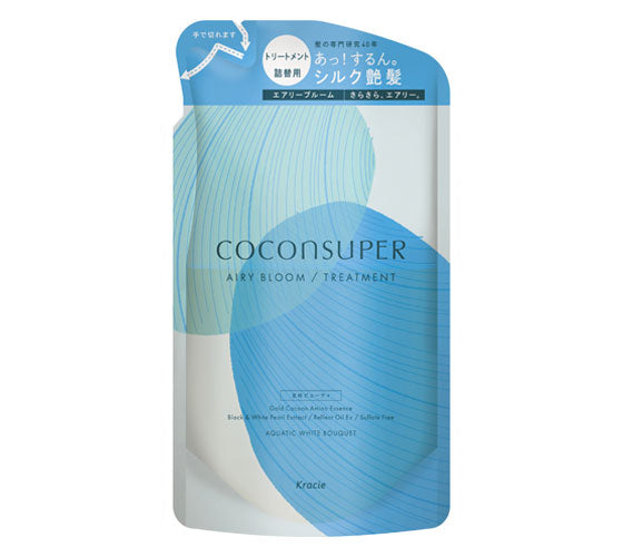 COCONSUPER 蓬鬆清爽護髮乳 瓶裝/補充包 – EBISU恵比壽日藥直送