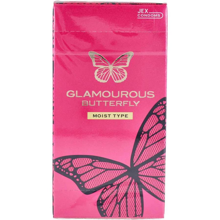 Glamourous Butterfly Moist 保險套 6入｜粉紅色潤滑型・柔軟貼合・滑順舒適 – EBISU恵比壽日藥直送